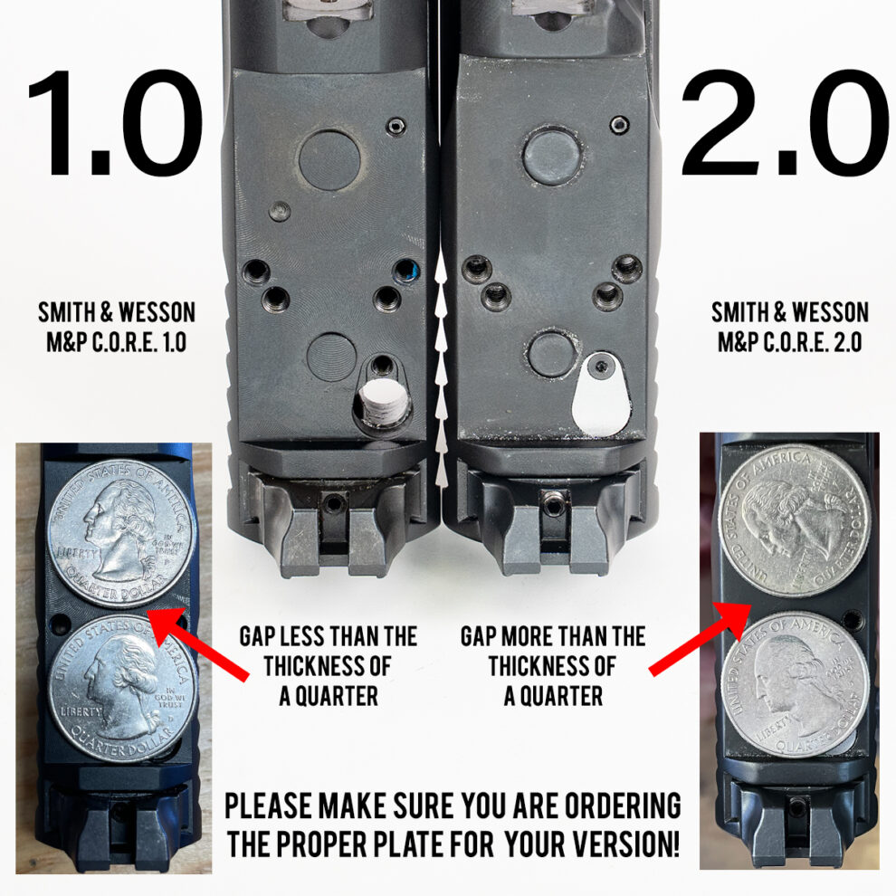 S&W M2.0™ C.O.R.E. to Leupold Delta Point Pro/EOTECH EFLX - C&H Precision