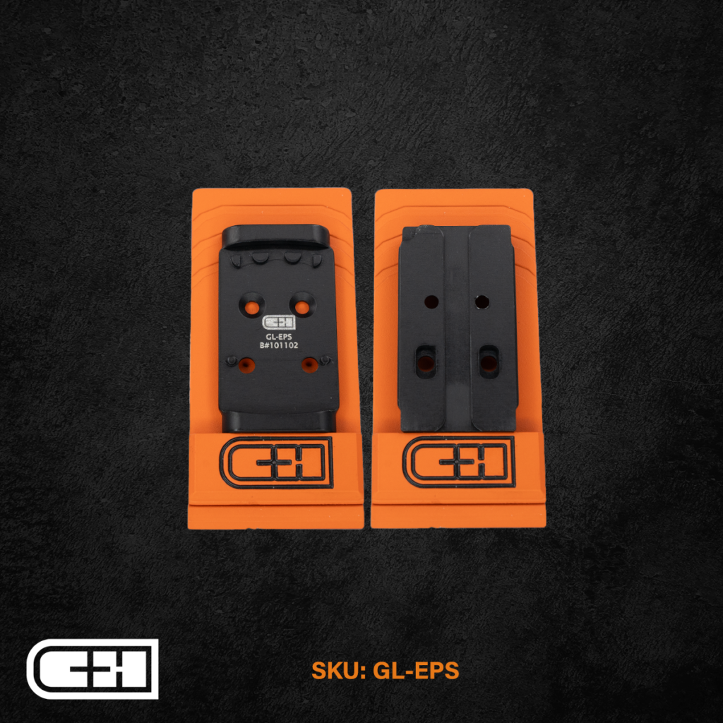 V4 MIL/LEO Adapter Holosun EPS / EPS Carry / SCS Carry Fits GLOCK MOS