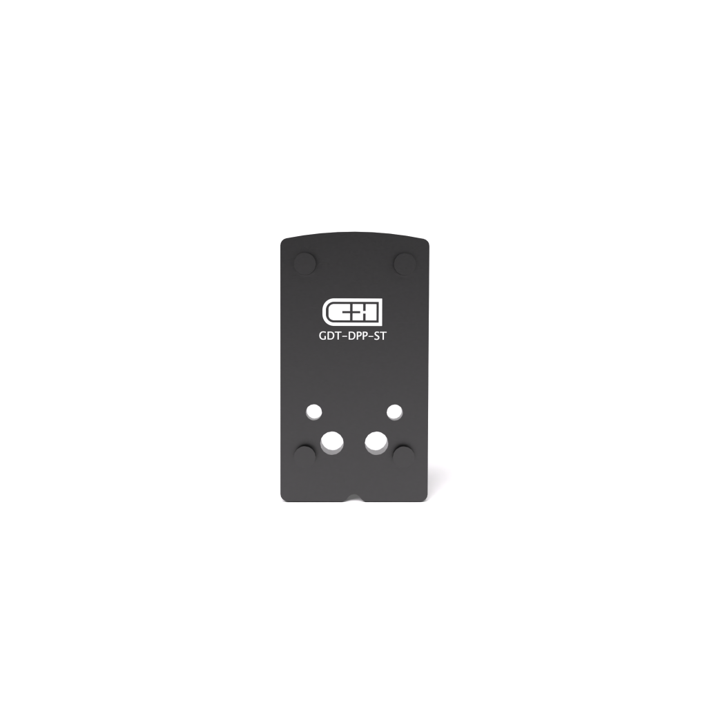 Fits GLOCK Rear Dovetail Adapter Leupold Delta Point Pro ** STEEL** - C ...