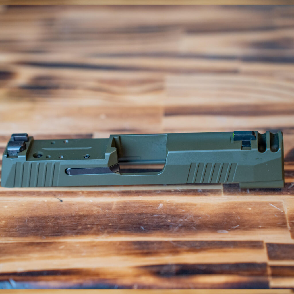 Entire Pistol Slide Cerakote - Single Color - C&H Precision Weapons