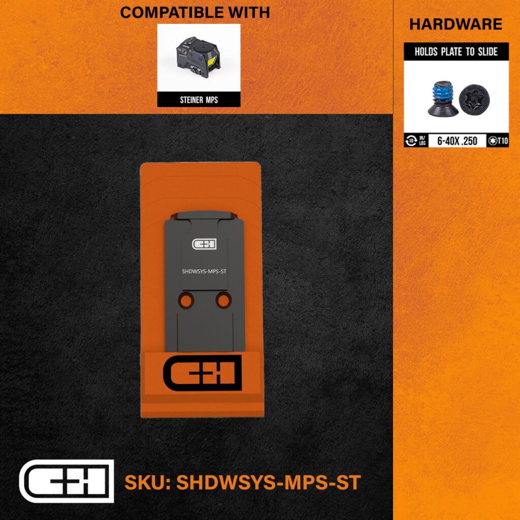 Shadow Systems Aftermarket Slide to Steiner MPS (STEEL) - C&H Precision ...