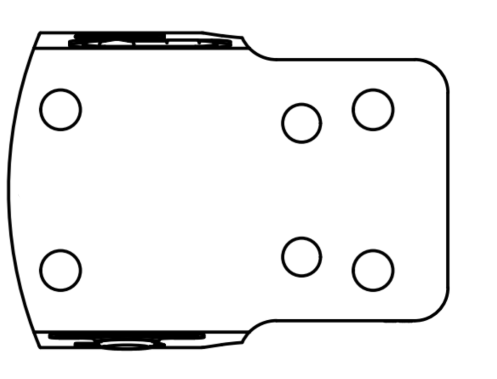 C&H Direct Mount Optic for Sig Sauer Optics Ready Pistols (P320 ...